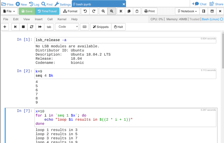 Online Linux Environment